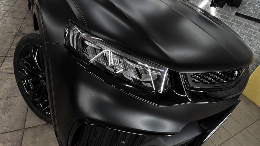Geely Tugella 2.0 бензиновый 2023 | MATTE BLACK на DRIVE2