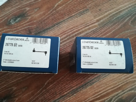 1K0505465AA Тяга стабилизатора задняя VAG | Запчасти на DRIVE2