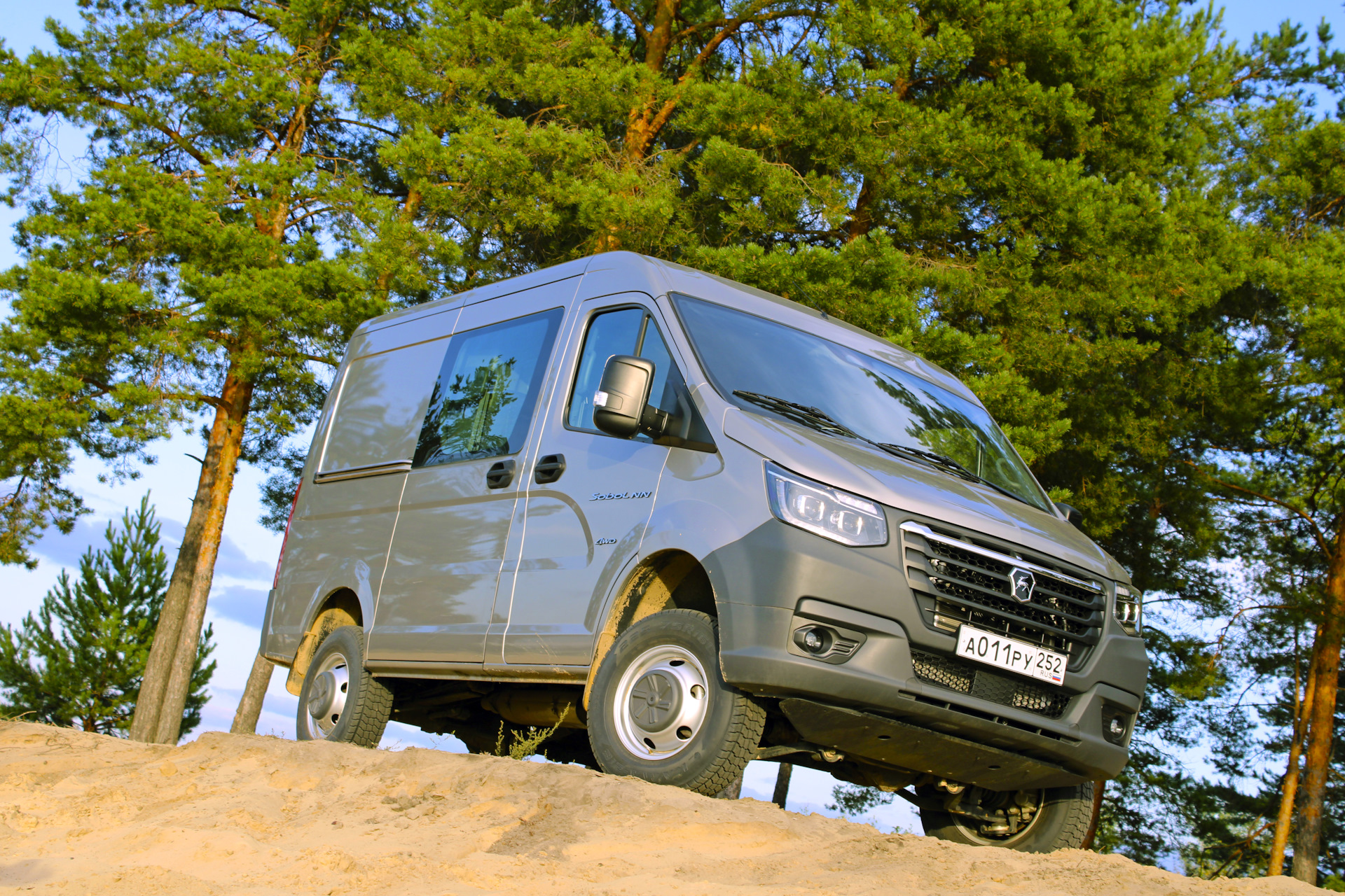 Возможности машины в песке на 1-й пониженной — ГАЗ Соболь NN 4x4, 2,5 л, 2024 года | покатушки ...