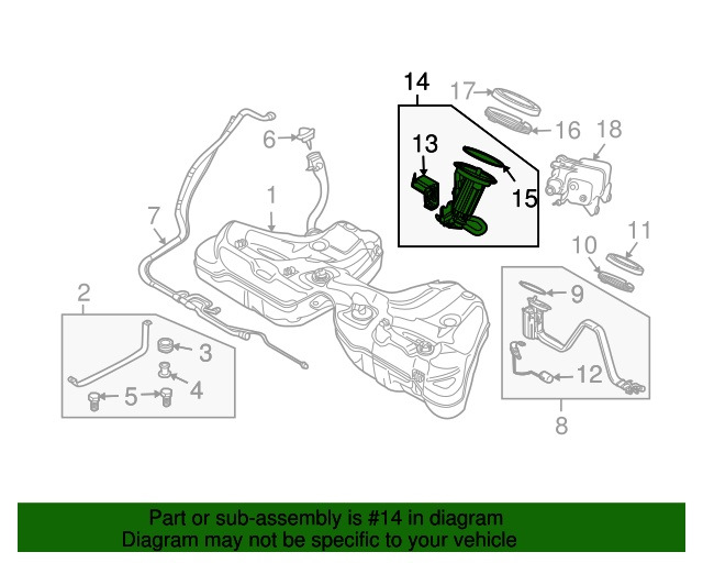16117373514 Топл.фильтр с датчиком уровня наполн.Л BMW | Запчасти на DRIVE2