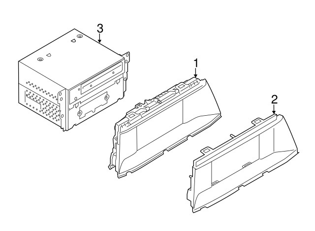 65509266385 Центральный информационный дисплей BMW | Запчасти на DRIVE2