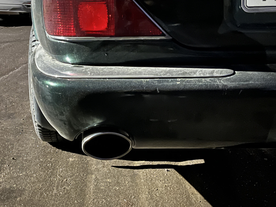 Выхлоп — Jaguar XJ Mark 2, 4 л, 2000 года | тюнинг | DRIVE2