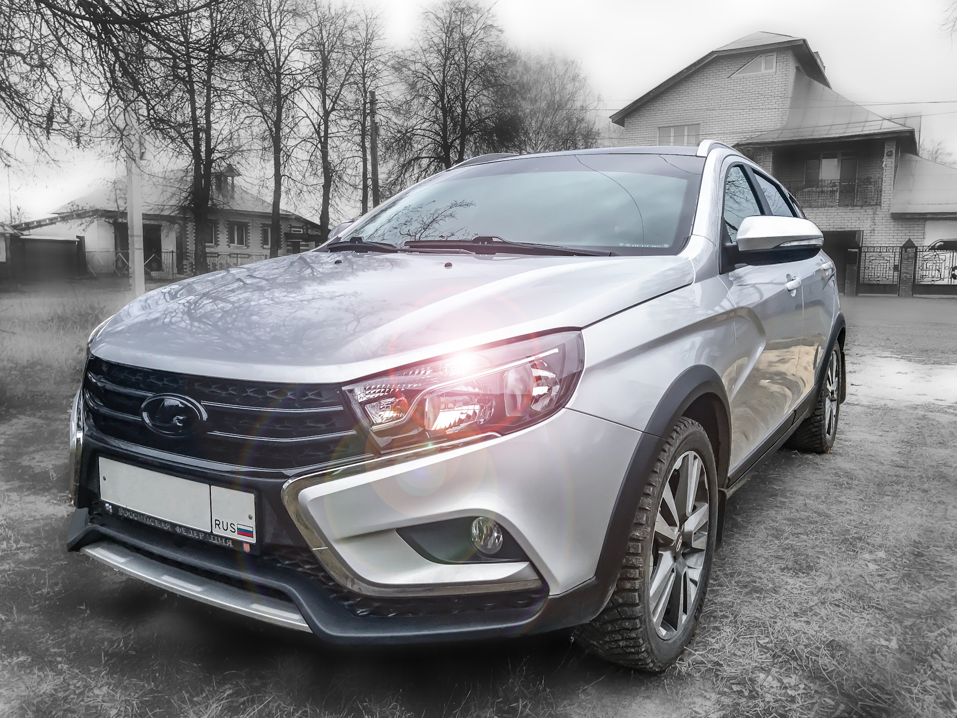 Lada Vesta в стиле видео игры — Lada Vesta SW Cross (1G), 1,8 л, 2019 года | просто так | DRIVE2