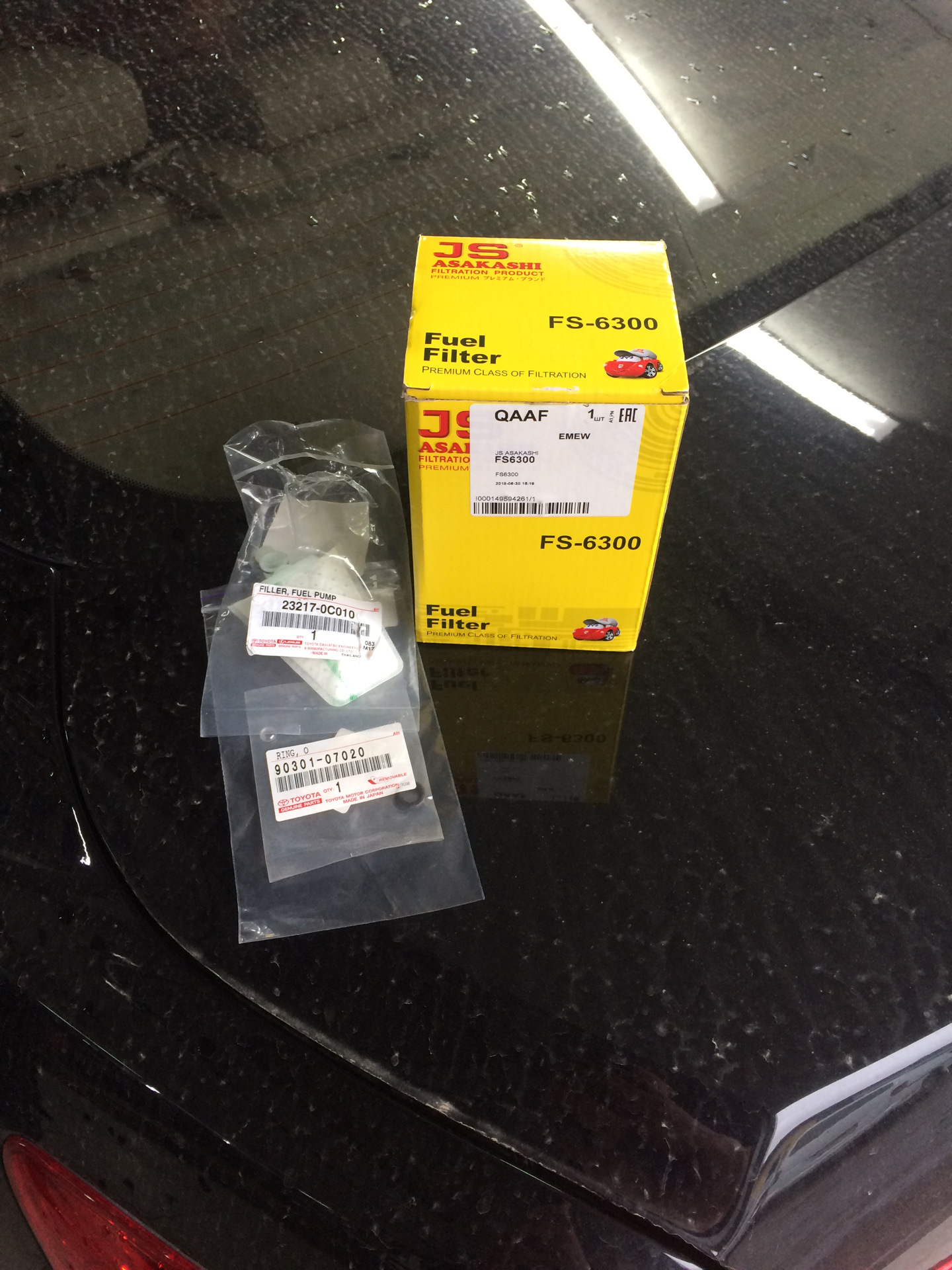 Топливный фильтр — Toyota Aurion, 3,5 л, 2010 года | плановое ТО | DRIVE2