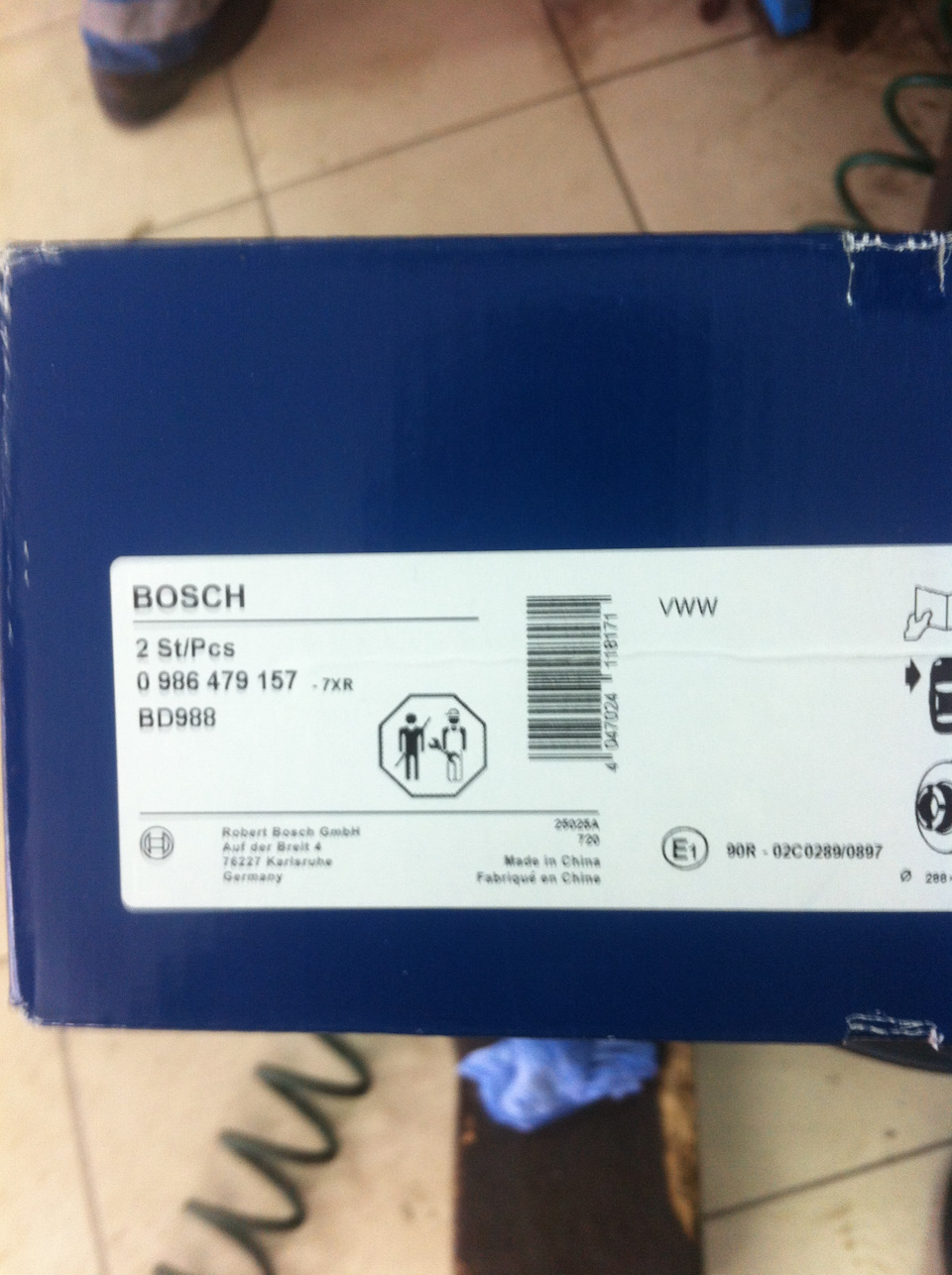 Замена ГРМ, дики тормозные по кругу, колодки. — Volkswagen Passat B5, 1 ...