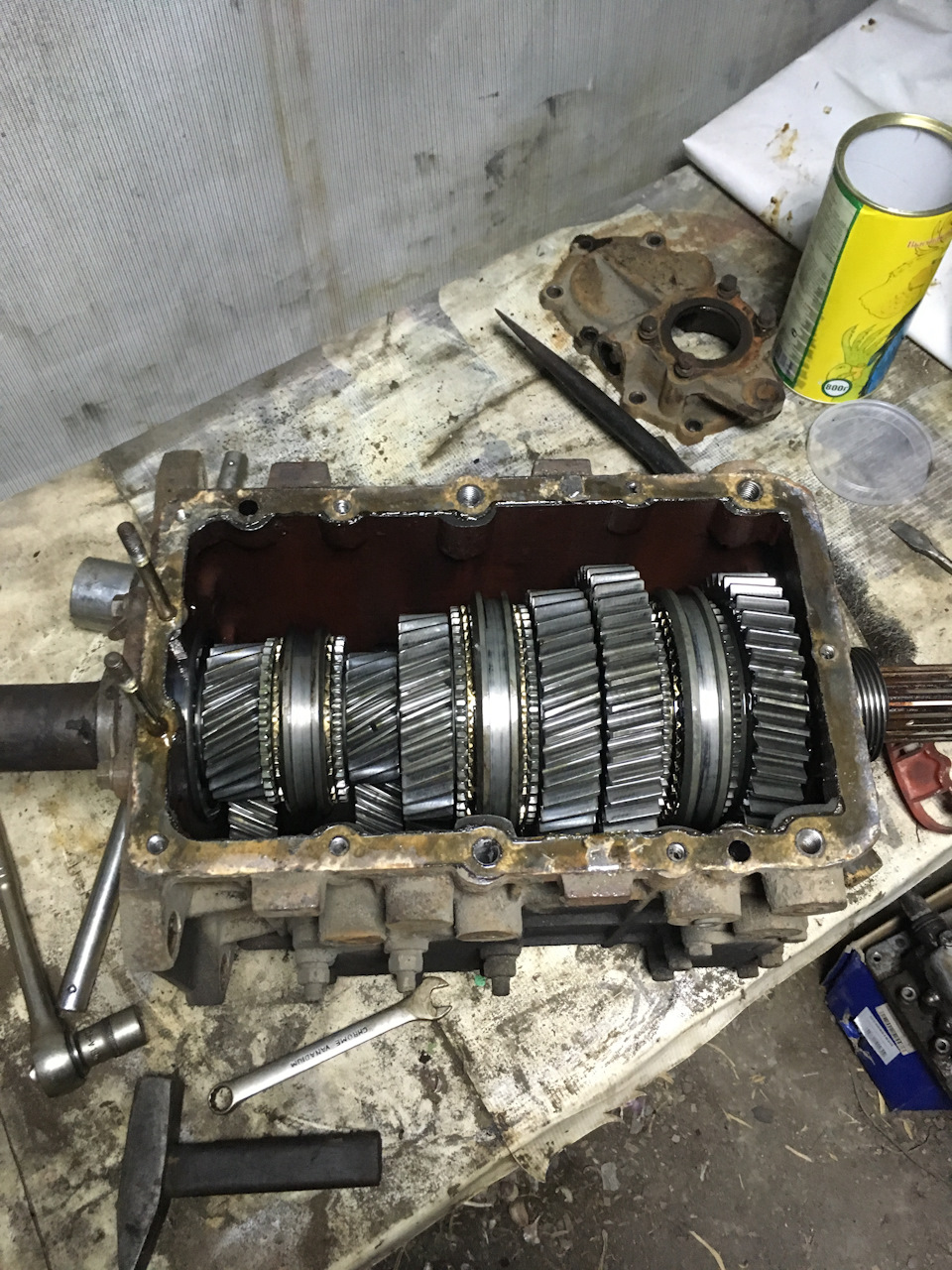 Ревизия кпп — FOTON 1049a, 4 л, 2008 года | своими руками | DRIVE2