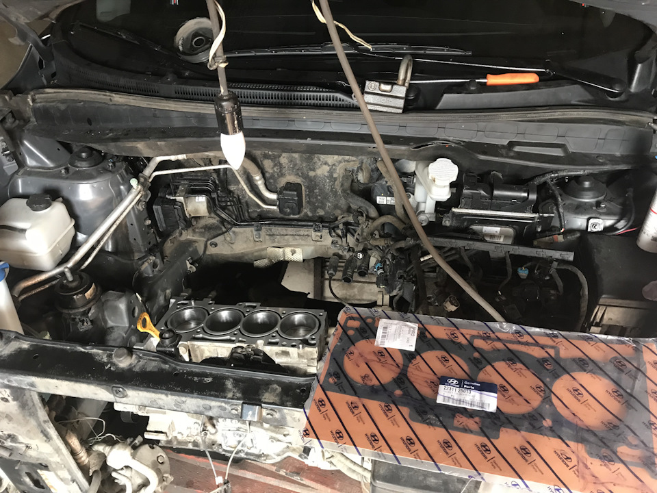 Капремонт g4kd ч.2 — Hyundai ix35, 2 л, 2012 года | своими руками | DRIVE2