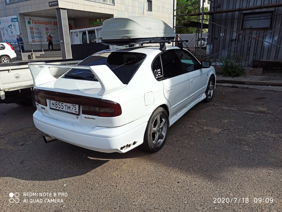 Подготовка к небольшому путешествию — Subaru B4 Be 2 л 2001 года