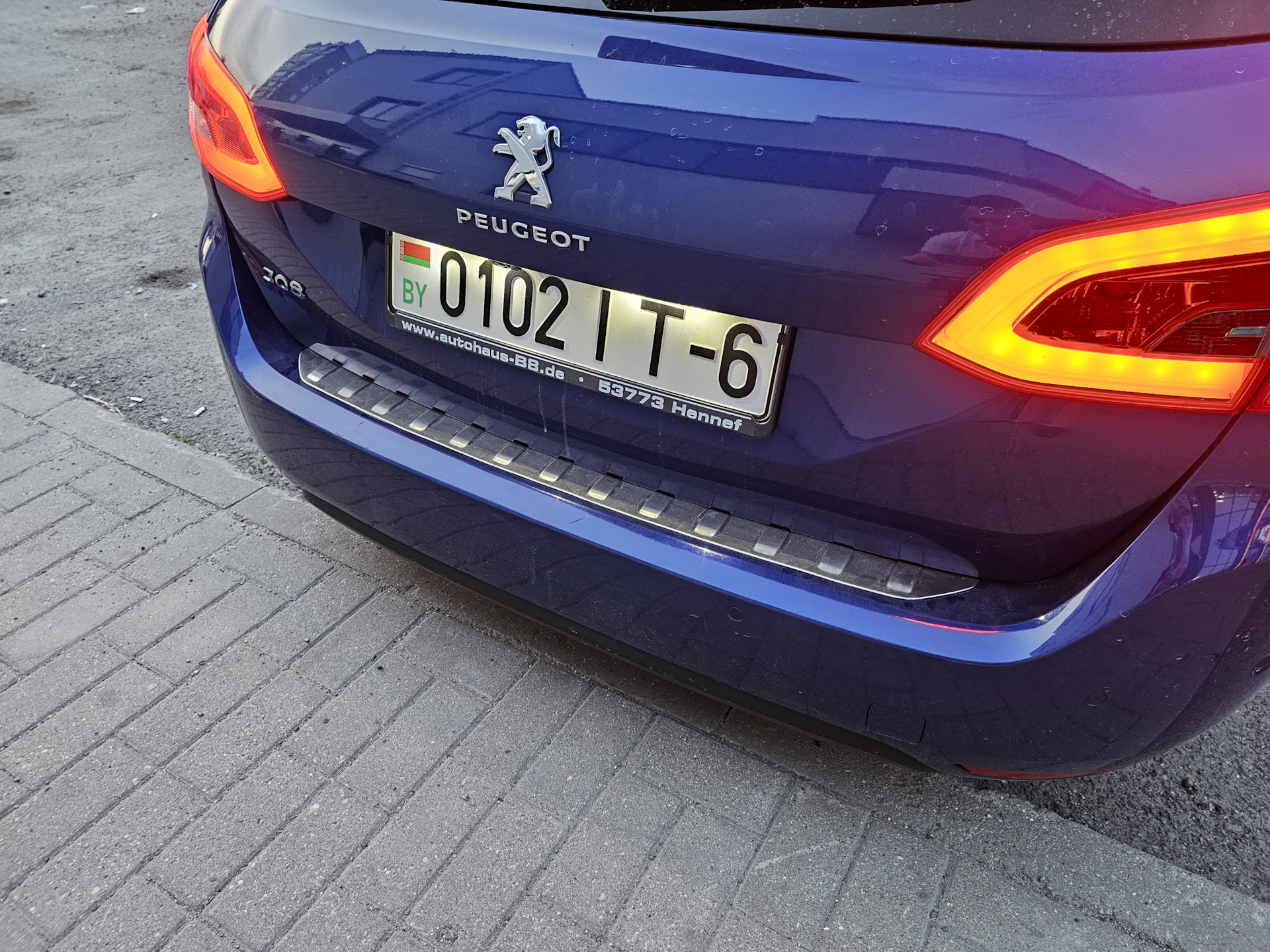 Накладка на бампер и обновление карт NAC Wave 25.0.0-r0 — Peugeot 308 ...