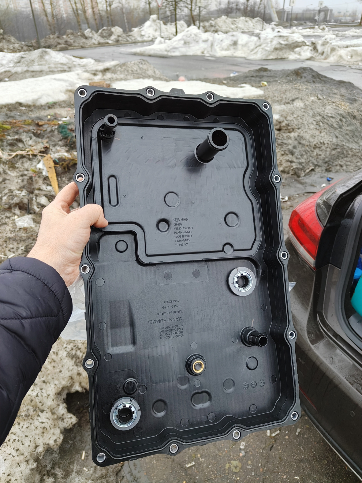 Замена масла в АКПП +фильтр поддон + соленоид Genesis G80 — Genesis G80 ...