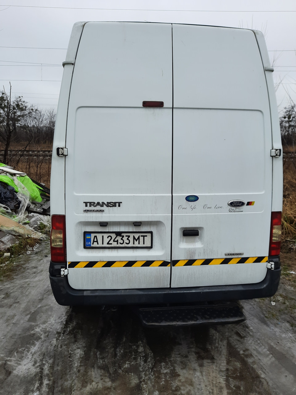 Камера заднего вида — Ford Transit (7G), 2,2 л, 2013 года | наблюдение ...