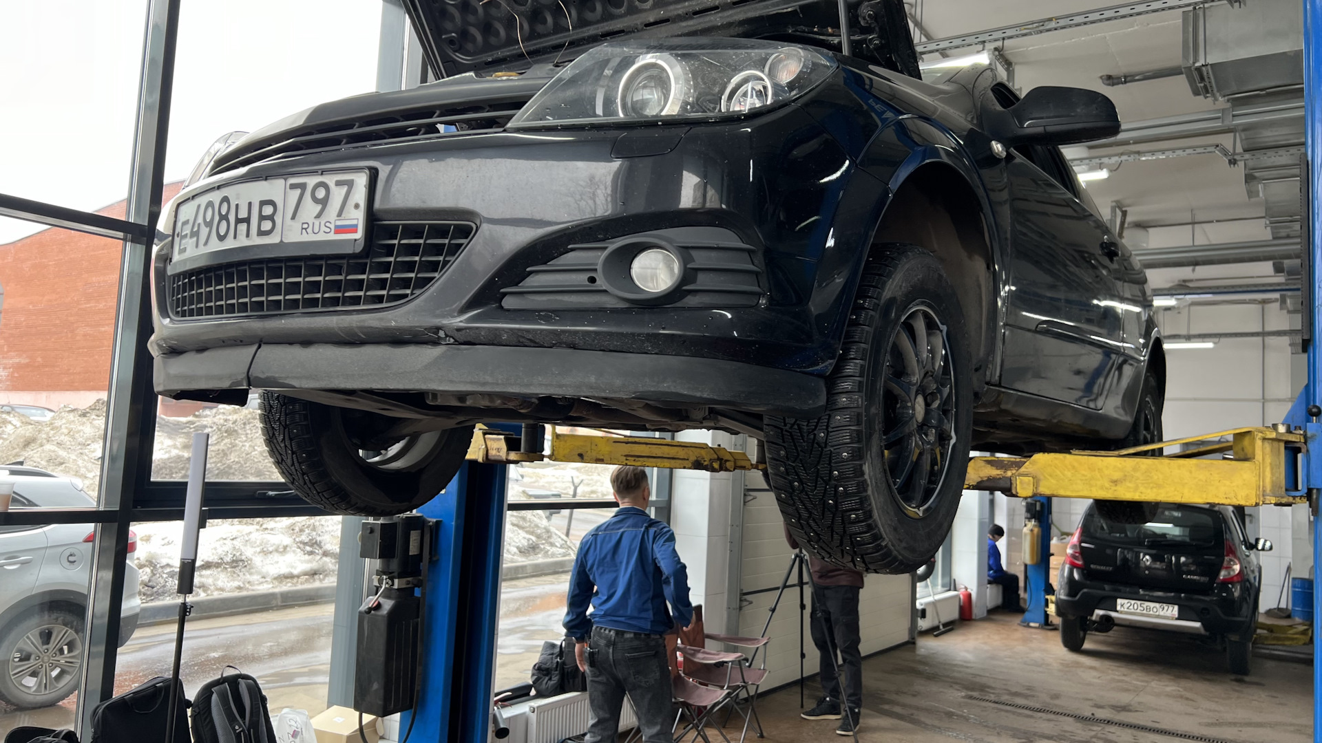 Замена Сайлент блоков подрамника и задней балки. — Opel Astra H, 1,8 л ...