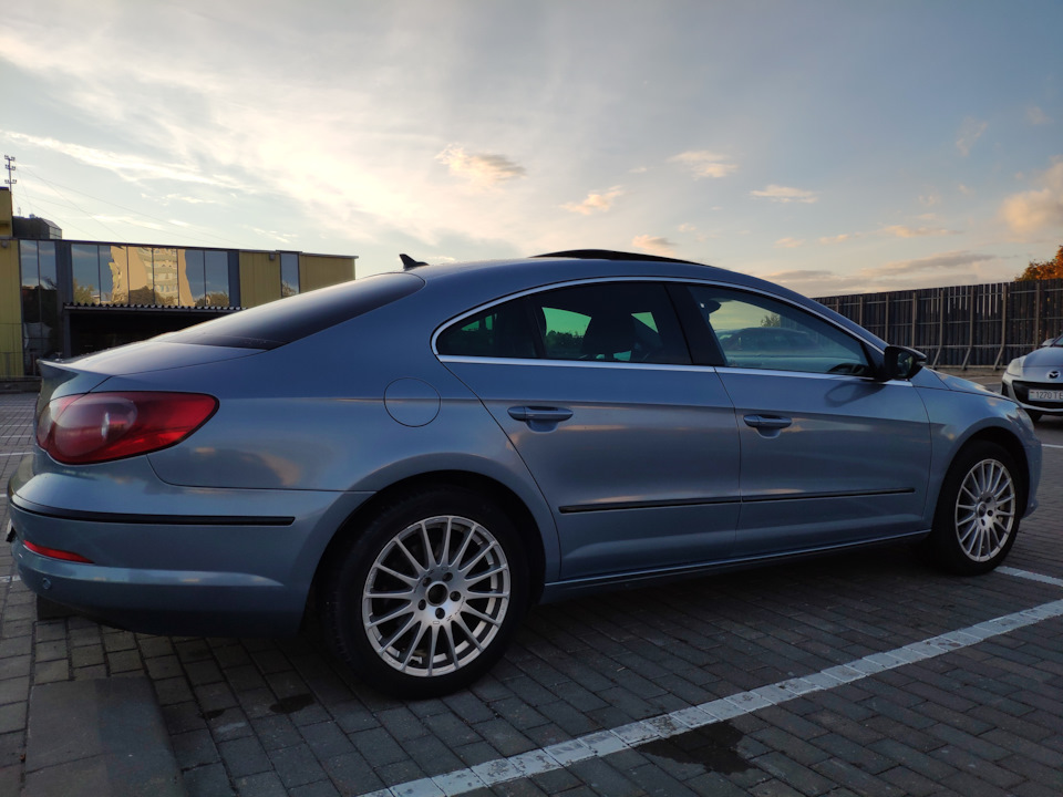 Итог покраски Стрелы — Volkswagen Passat CC, 2 л, 2009 года ...