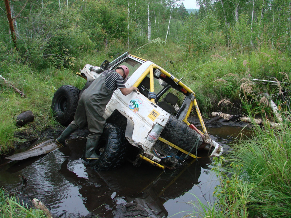 былое… — Daihatsu Rugger (F70), 2,8 л, 1989 года | соревнования | DRIVE2