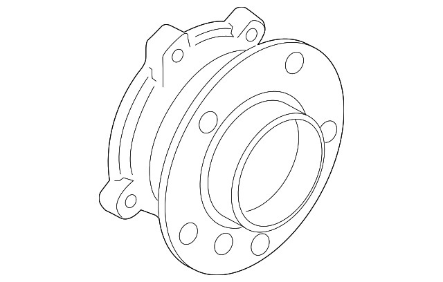 31226867809 Ступица переднего колеса с подшипником BMW | Запчасти на DRIVE2