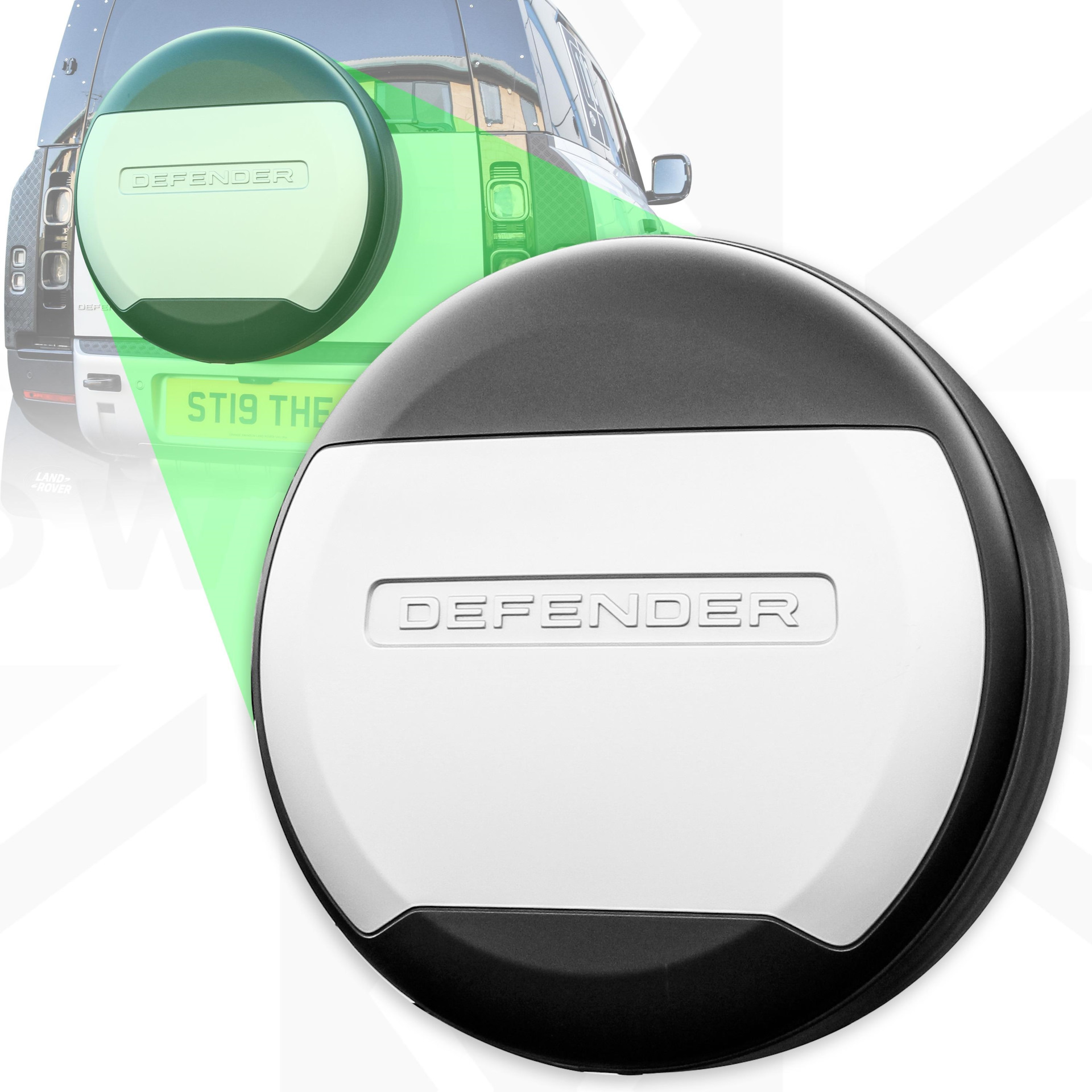 Крышка запасного колеса | Defender 2020 — VPLEW0143 — United Spare ...