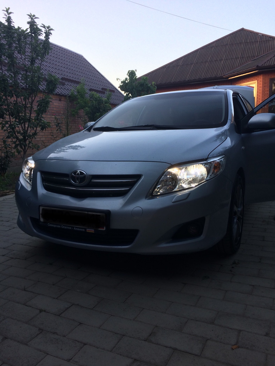 Да будет свет! — Toyota Corolla (140/150), 1,6 л, 2007 года | стайлинг ...