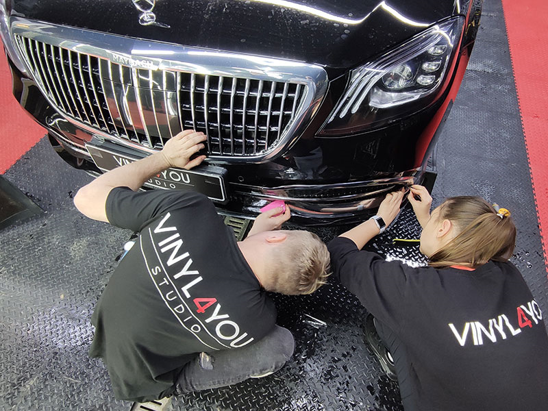 Защитная оклейка Mercedes Maybach — VINYL4YOU на DRIVE2