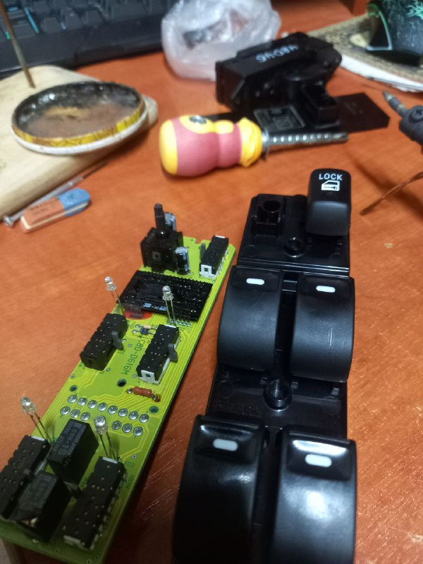 8608A110 ПЕРЕКЛЮЧАТЕЛЬ УПРАВЛ.СТЕКЛАМИ В СБОРЕ Mitsubishi | Запчасти на ...