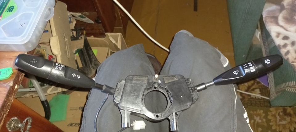 Подрулевые переключатели от деу нексия в ваз 2107 — Lada 21074, 1,6 л ...