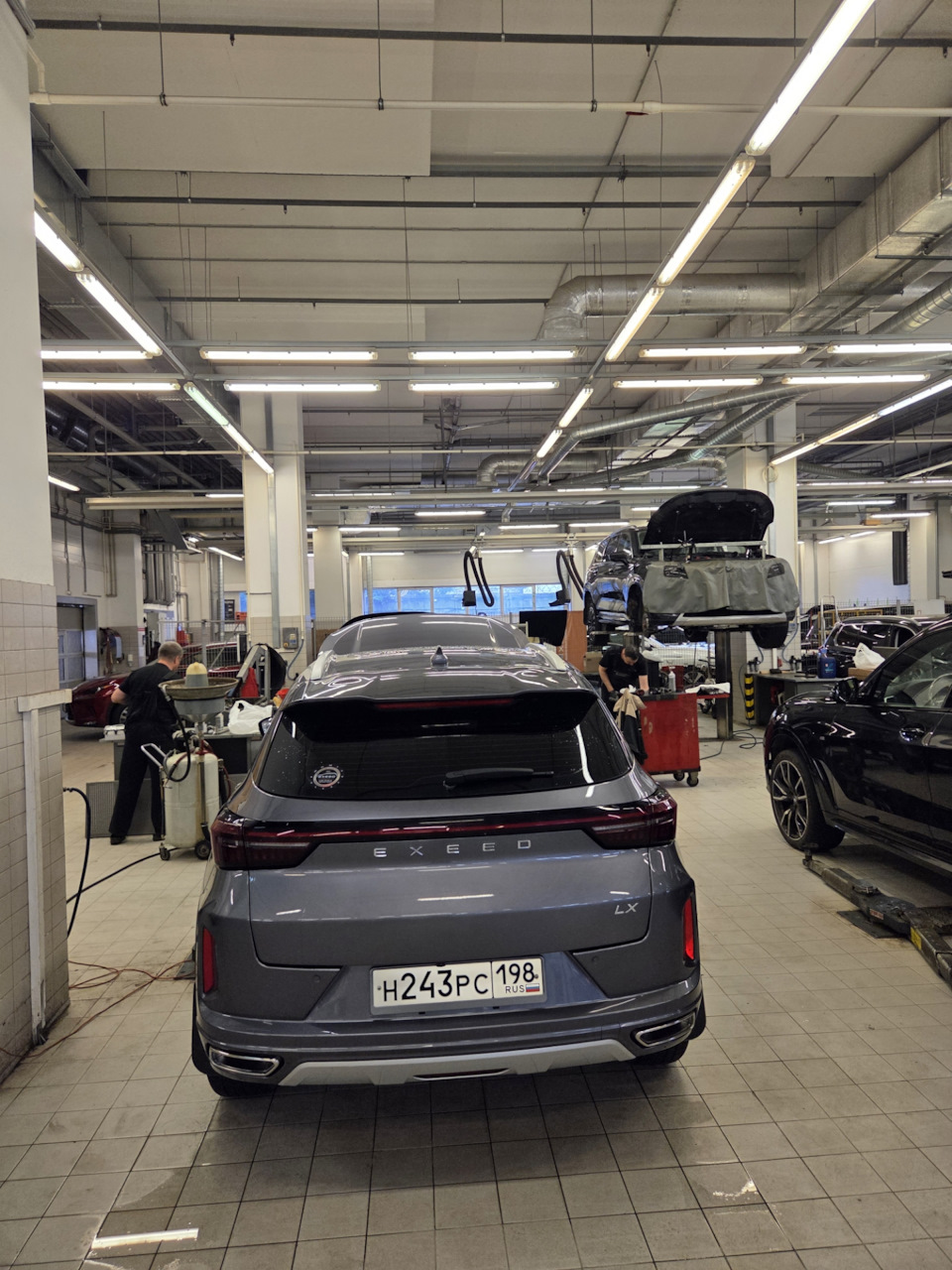 ТО 4. — Exeed LX, 1,5 л, 2022 года | плановое ТО | DRIVE2