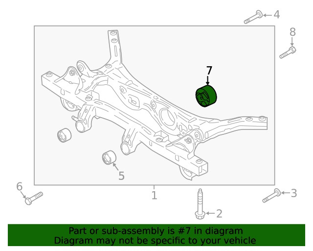 217722S000 Втулка подвески KIA HYUNDAI | Запчасти на DRIVE2