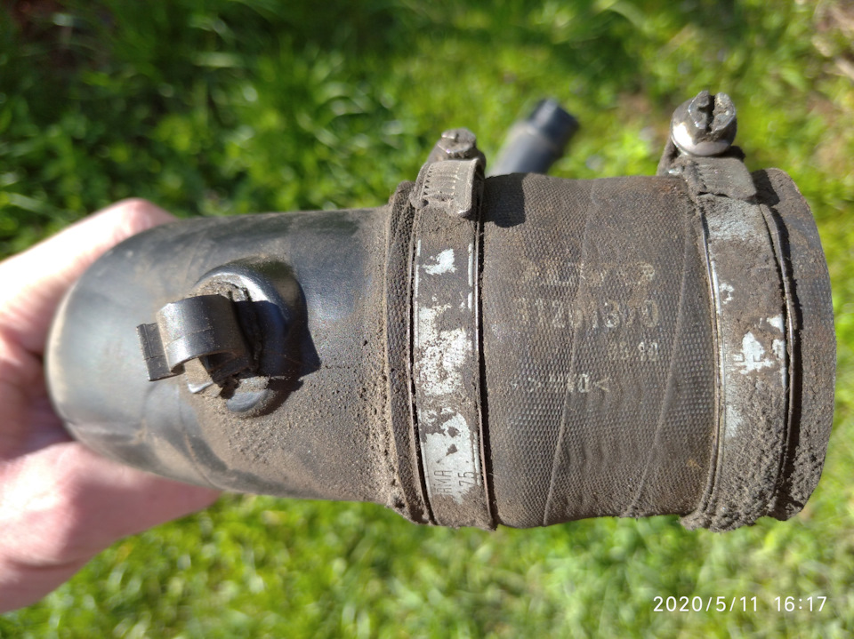 Патрубки интеркуллера. — Volvo XC90 (1G), 2,5 л, 2011 года | своими ...