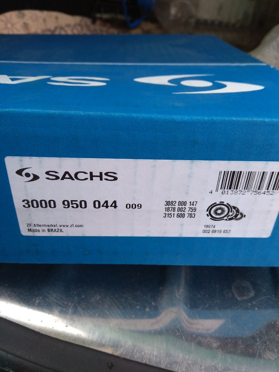 3000950044 Сцепление, комплект для CITROËN, OPEL, PEUGEOT SACHS ...