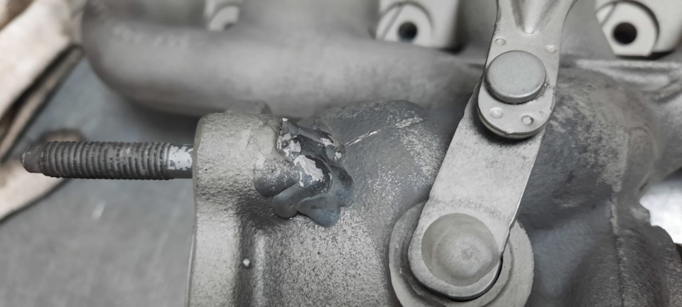 Замена прокладки выпуска, а как оказалось ремонт турбины — Volvo S80 ...