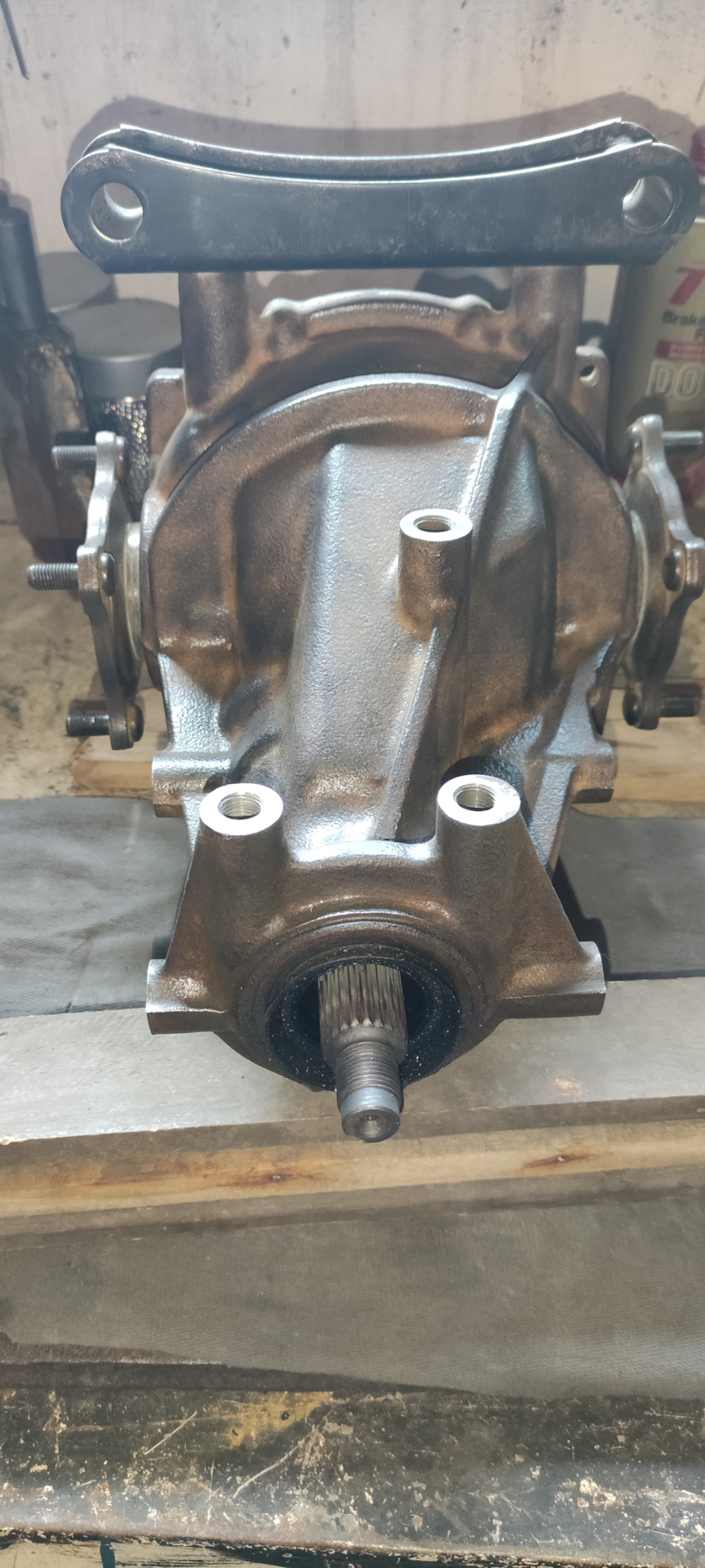 Замена сальника на редукторе. — Toyota Mark II (70), 2 л, 1986 года ...