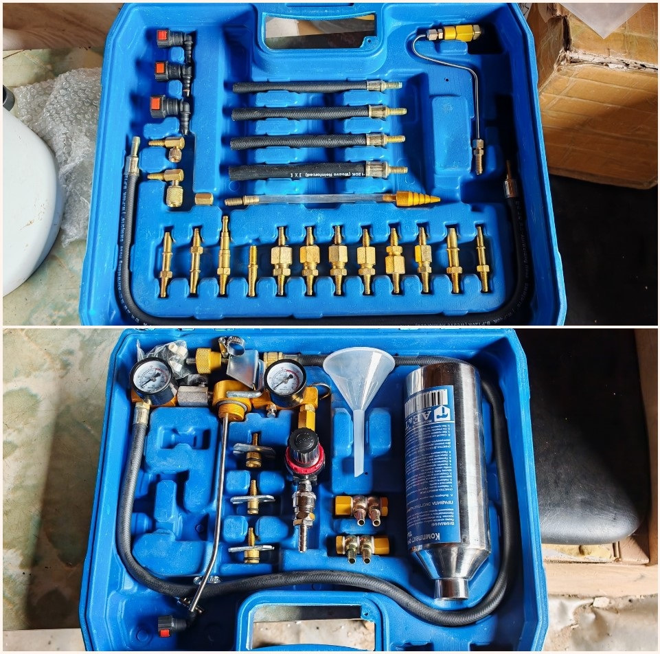 § 455. Промывка топливных форсунок – комплект очистки форсунок AE&T TA-G1094, LAVR ML101 ProLine ...