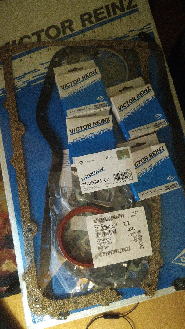 815110930 Уплотняющее кольцо, коленчатый вал VICTOR REINZ | Запчасти на ...