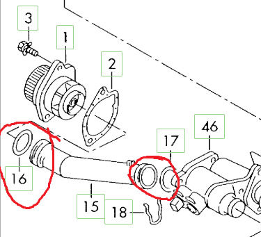 90 • Вроде устранил течь фриза — Volkswagen Golf Mk4, 1,4 л, 2000 года ...