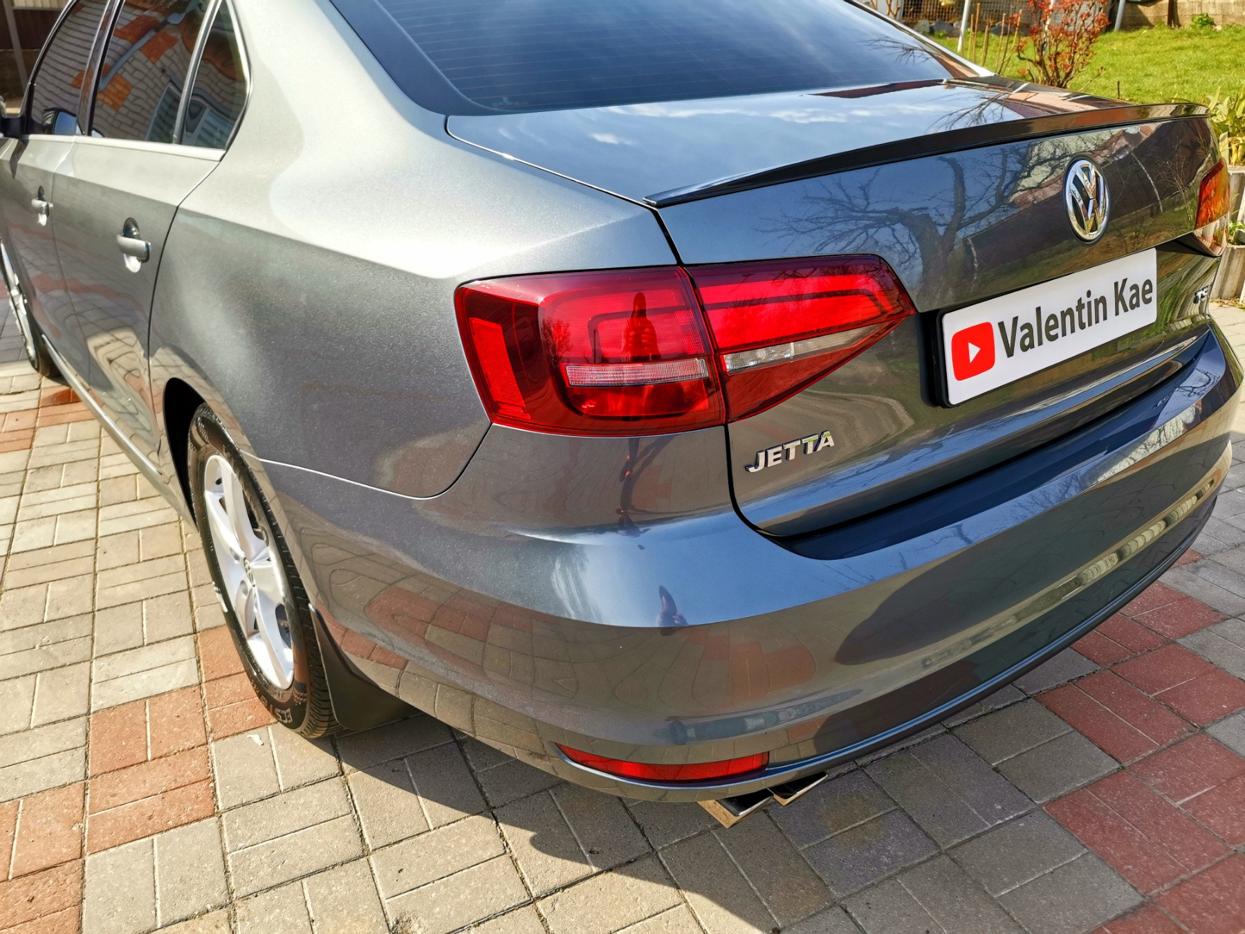 Лип Спойлер Jetta 6 Lip spoiler — Volkswagen Jetta VI, 1,4 л, 2017 года ...
