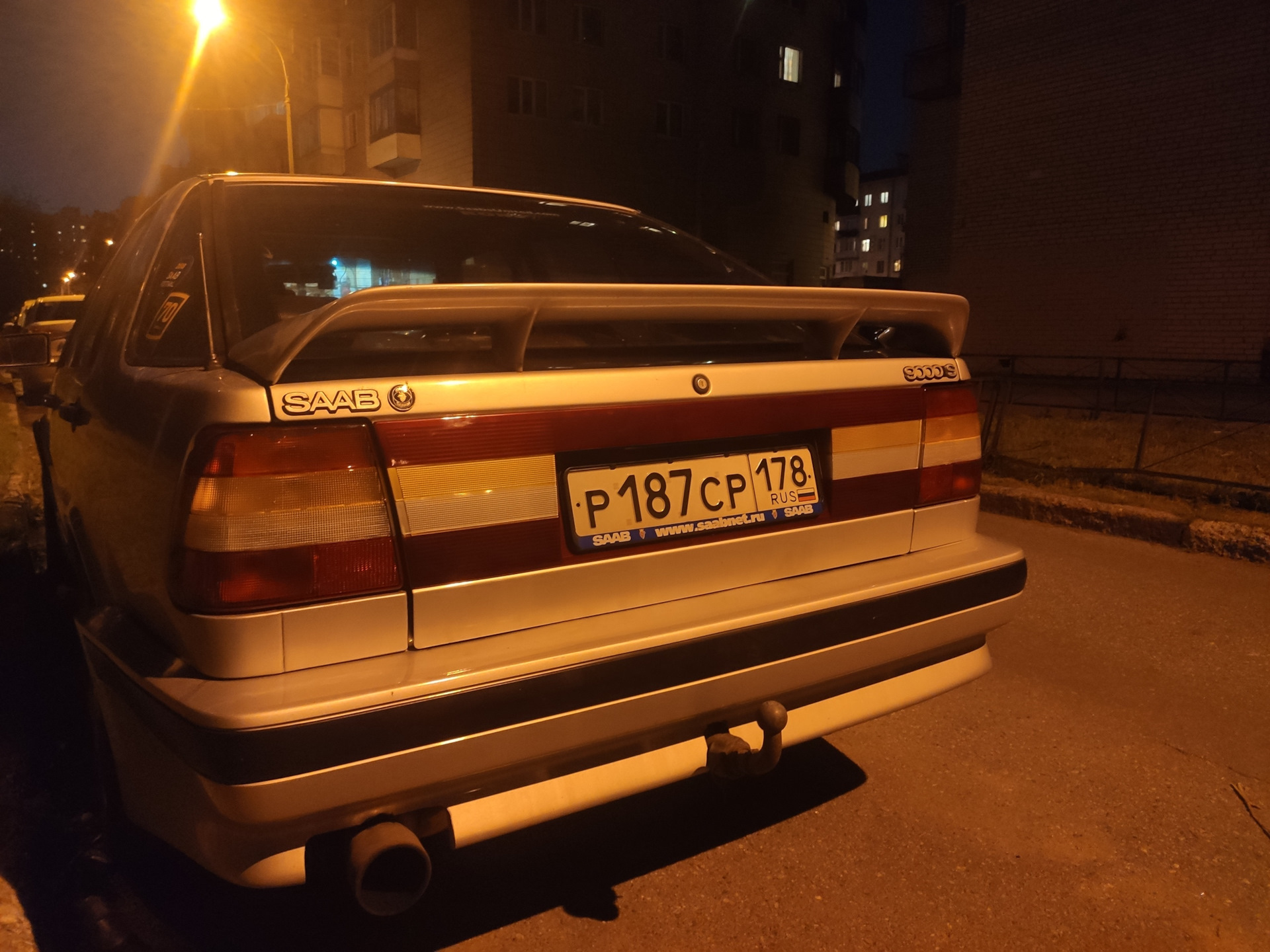 Rear decor panel installed! — Saab 9000, 2 л, 1990 года | стайлинг | DRIVE2