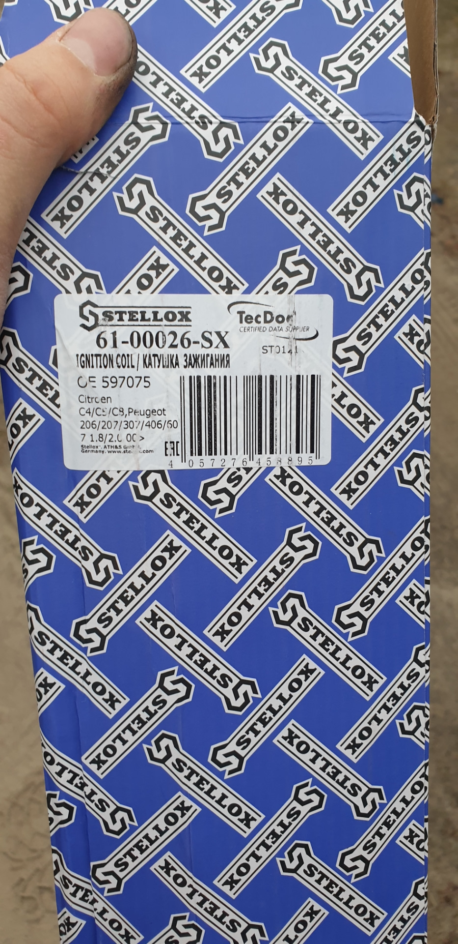 597075 Катушка зажигания PSA 1.8-2.0 16V Peugeot Citroen | Запчасти на ...