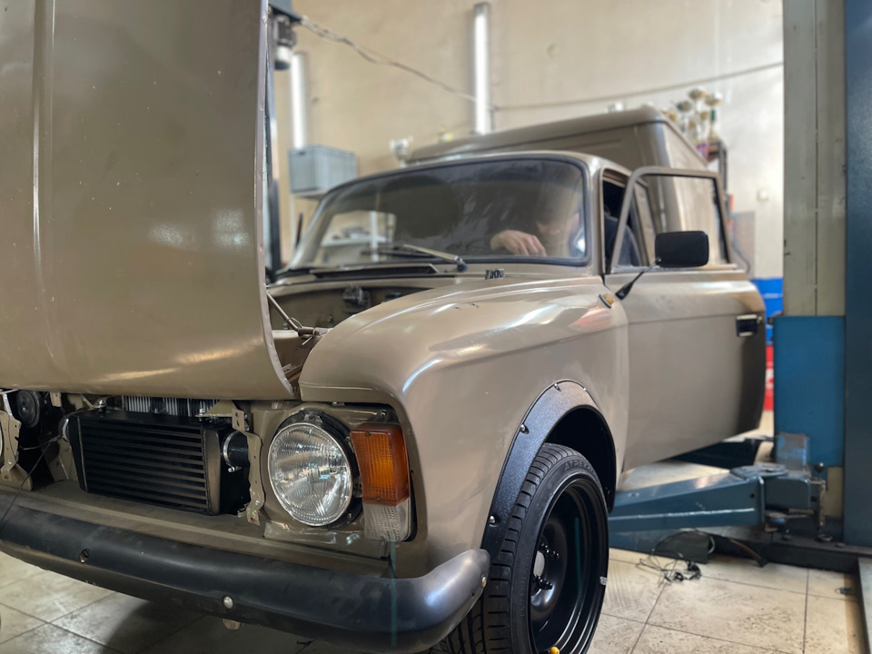 ч.8 Турбо пирог (электрика и первый запуск) — ИЖ 2715, 1,7 л, 1993 года ...