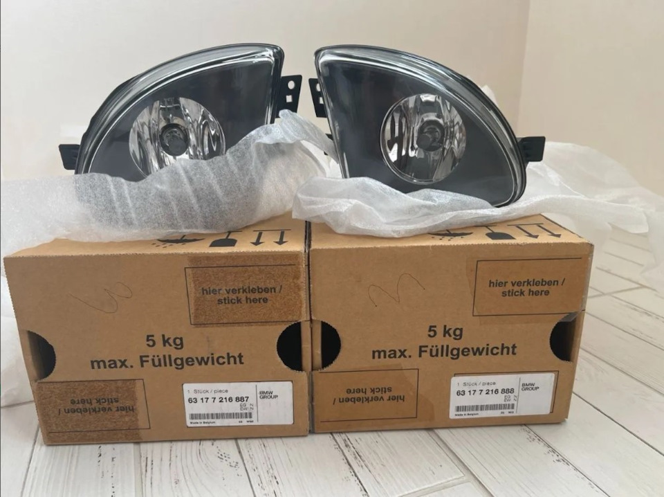 замена противотуманных фар — BMW 5 series (F10), 2,5 л, 2011 года ...