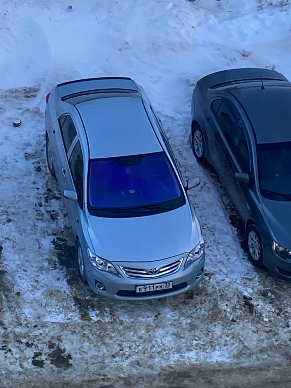 Пленка хамелеон на лобовое стекло 83%🔥 — Toyota Corolla (140/150), 1,4 ...