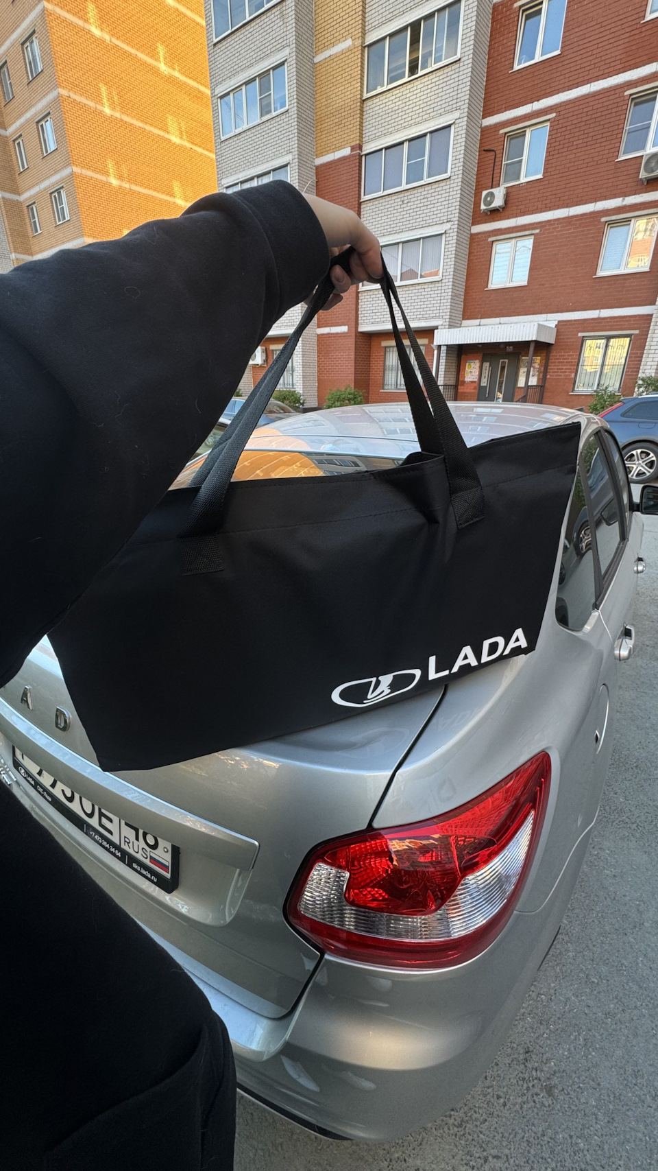 Багажник — Lada Гранта Лифтбек (2G), 1,6 л, 2024 года | аксессуары | DRIVE2