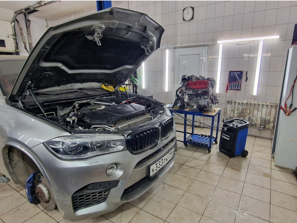 Собрал двигатель обратно — BMW X5 M (F85), 4,4 л, 2015 года | визит на ...