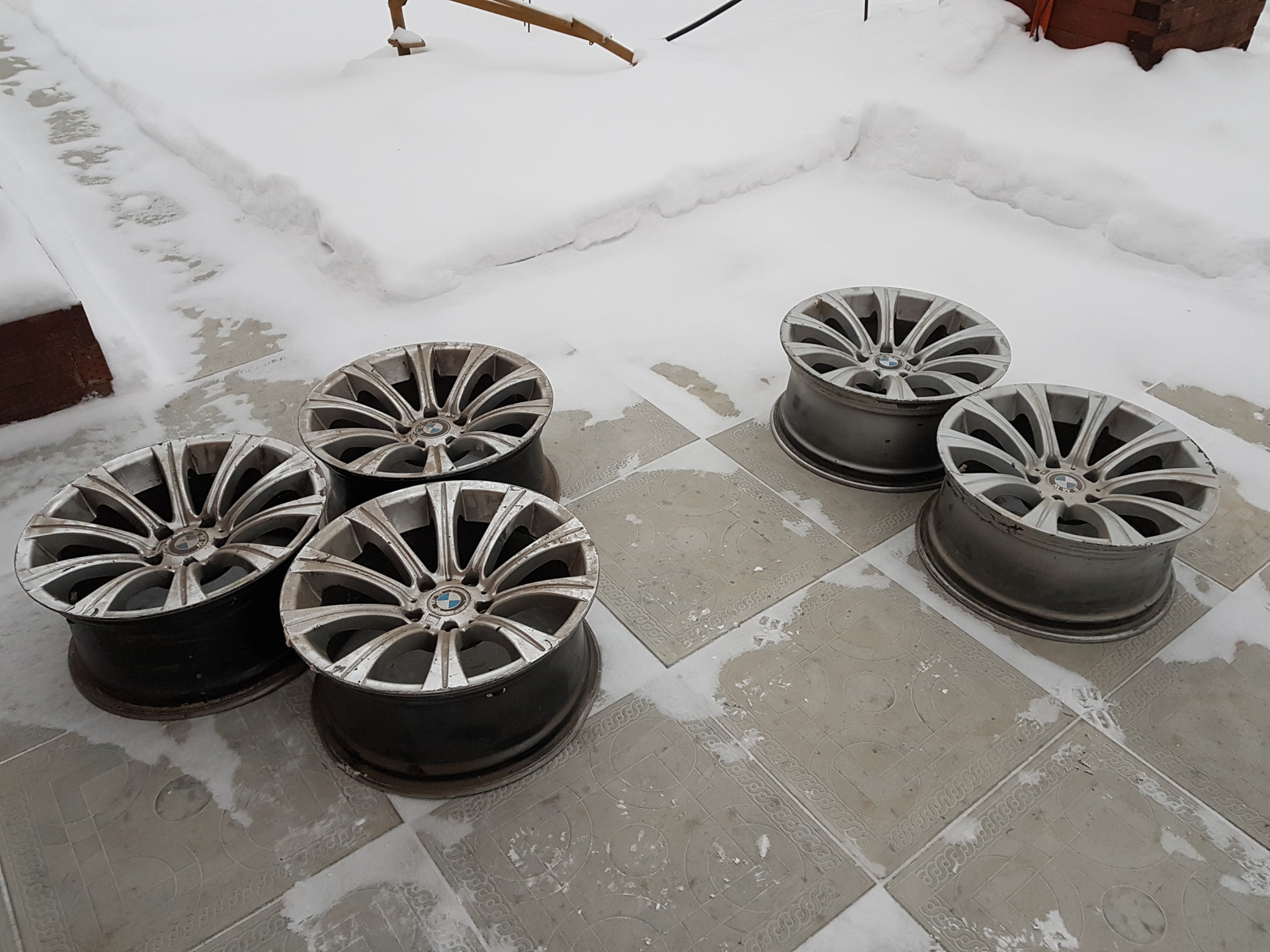 Диски 166 Style r18. — BMW 5 series (E39), 2,8 л, 1999 года | колёсные ...