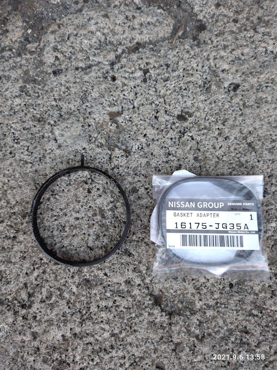 16175JG35A Прокладка дроссельной заслонки NISSAN INFINITI | Запчасти на ...