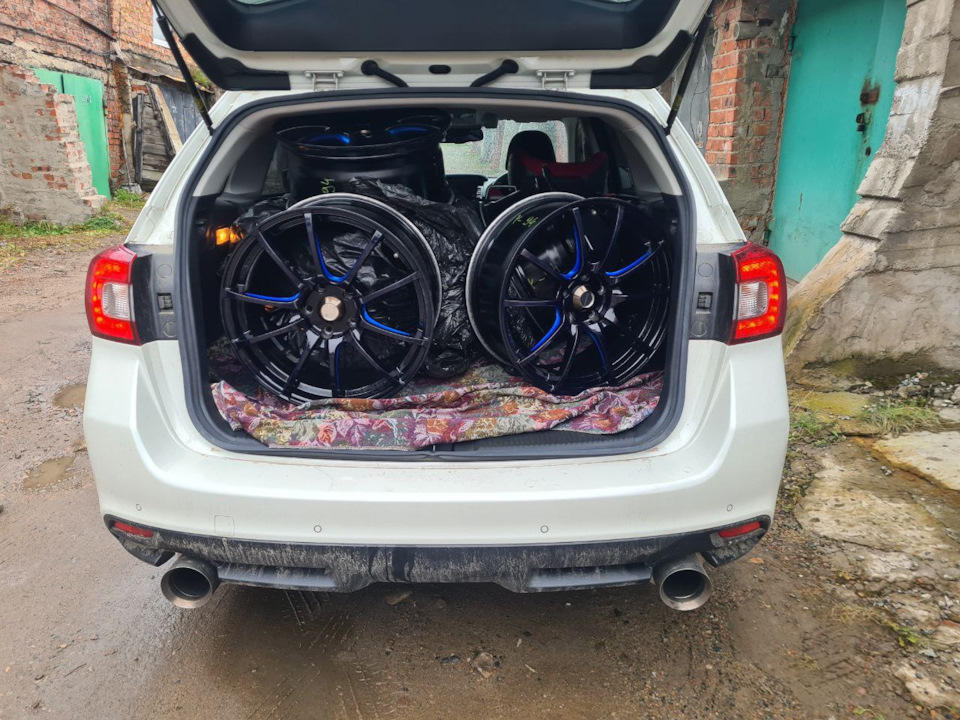 Weds Sport SA-55M — Subaru Levorg (VM), 1,6 л, 2019 года | колёсные ...