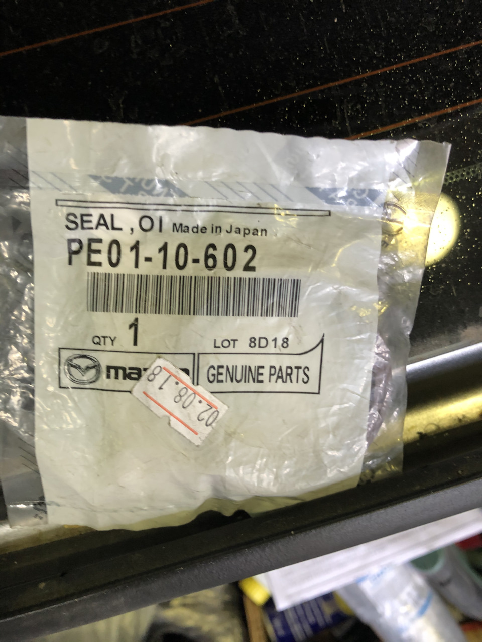 PE0110602 Сальник коленвала FR CX-5/MAZDA 3 13-/MAZDA 6 12- Mazda ...