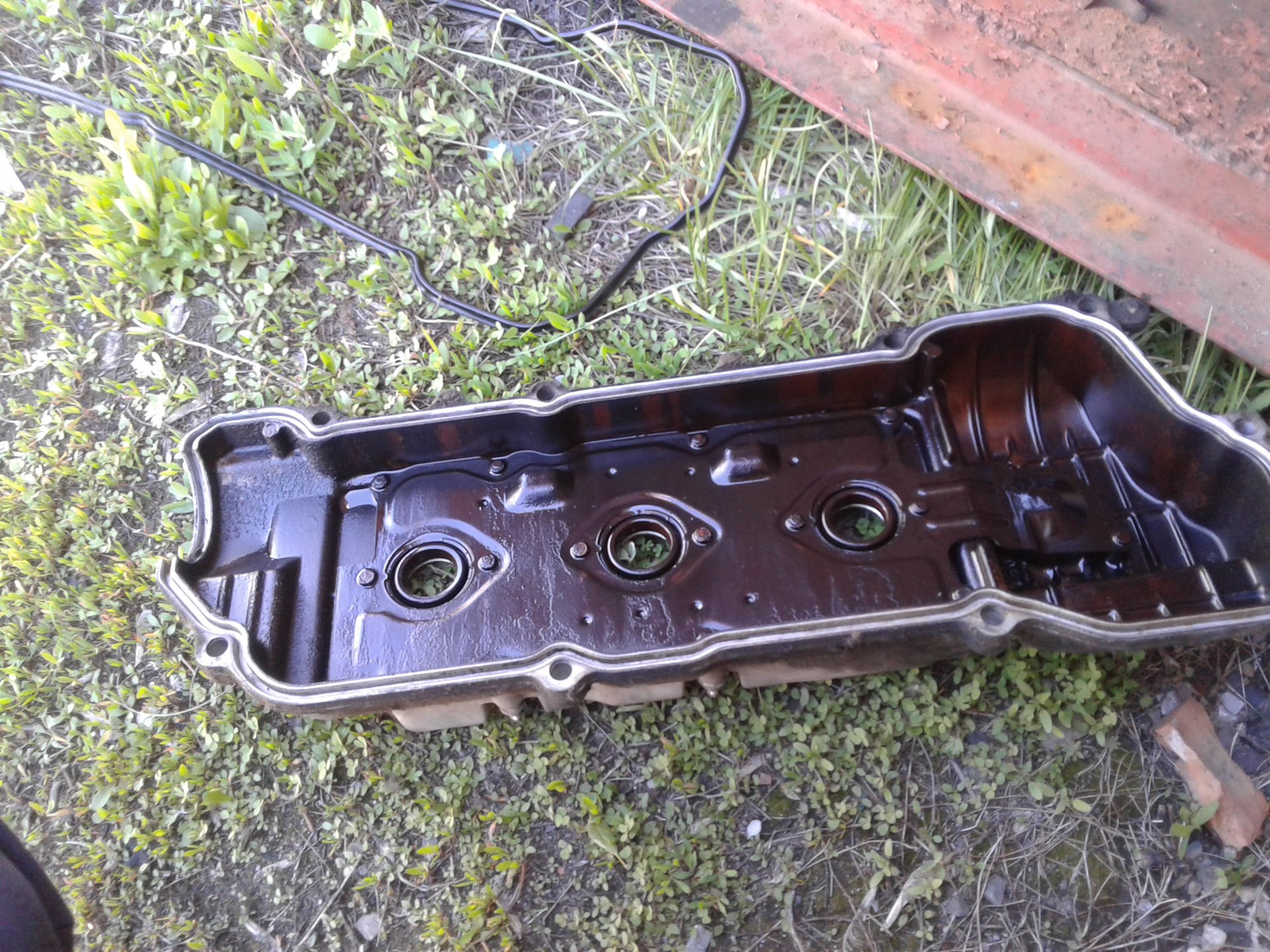 Замена прокладок клапанных крышек и замена свечей — Lexus RX (1G), 3 л ...