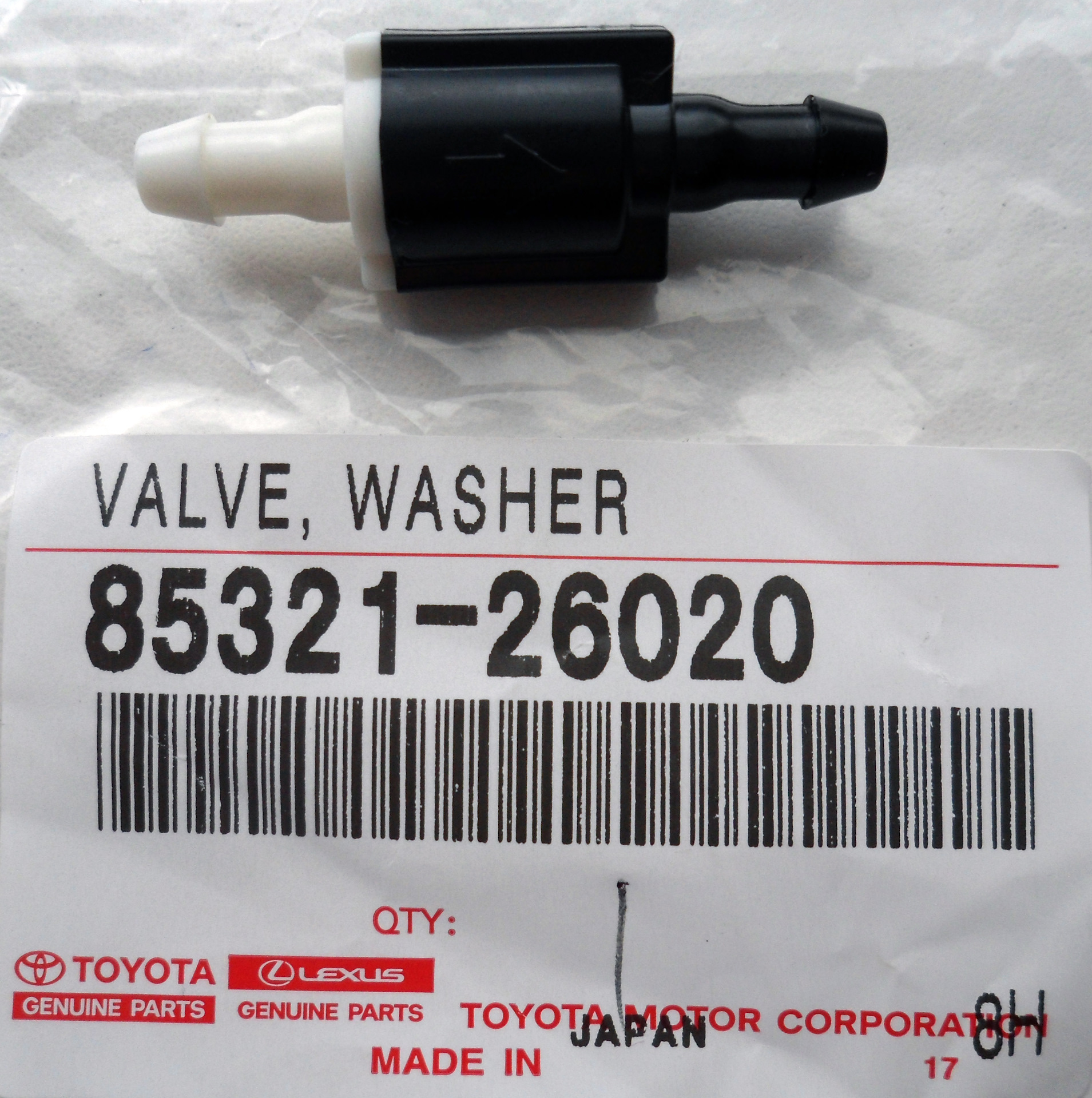 Доработка стеклоомывающей системы — Volkswagen Golf Variant (Mk3), 1,8 ...