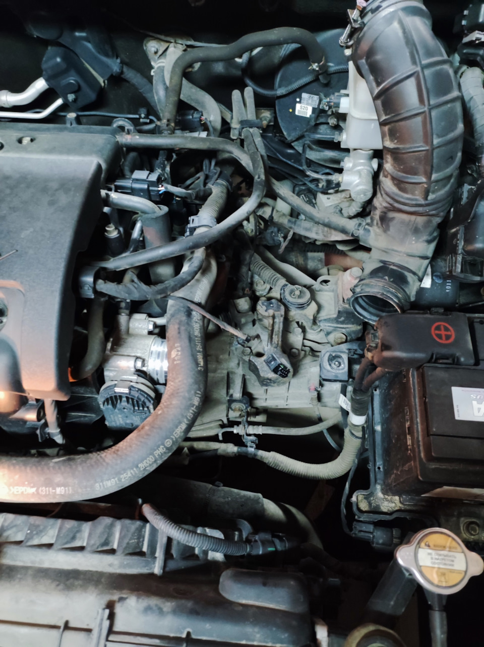 Чистка дроссельной заслонки — KIA Ceed (1G), 1,6 л., 2011 года ...