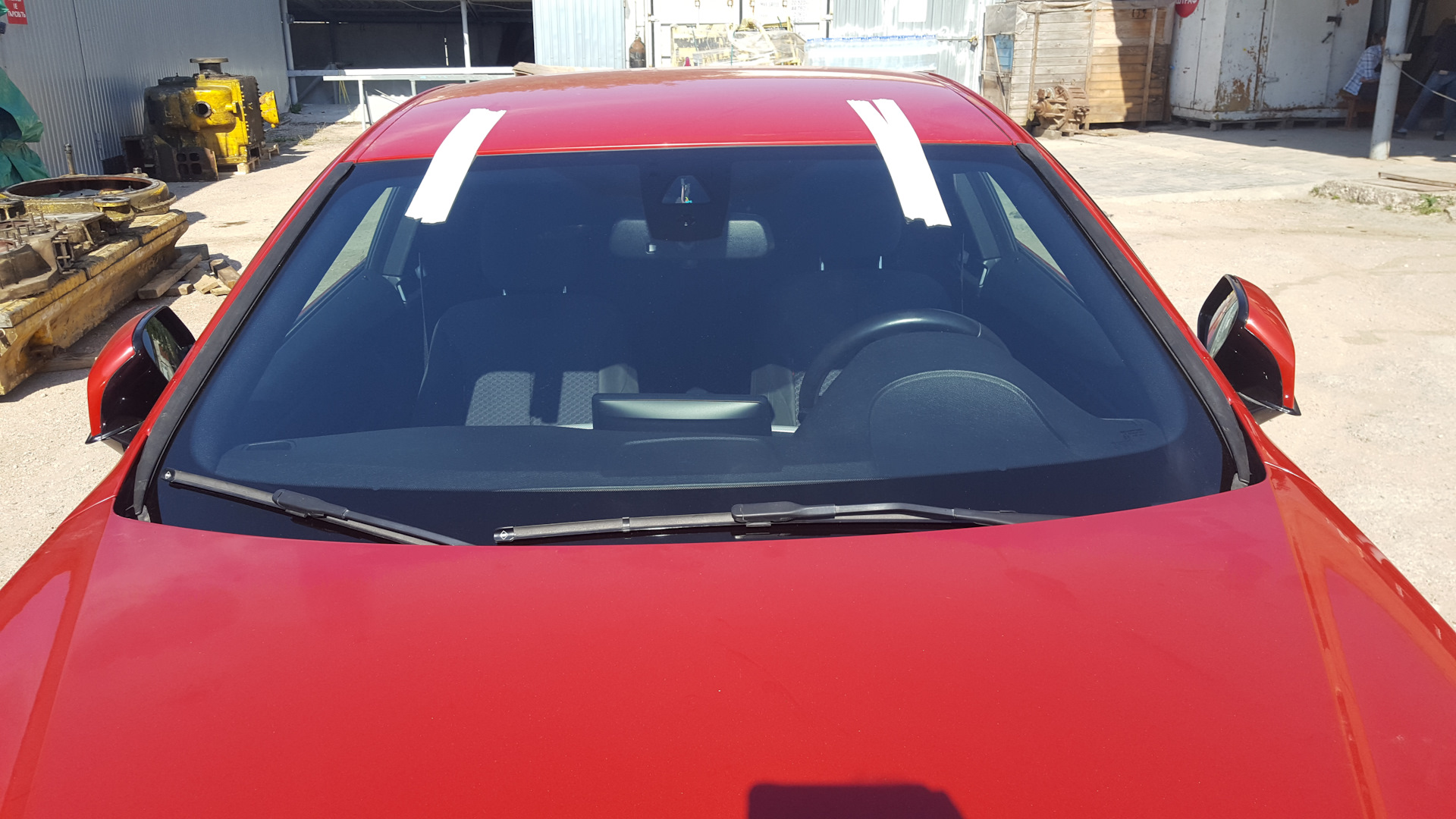 Лобовое стекло — BMW 4 series (F32), 2 л, 2014 года | визит на сервис ...