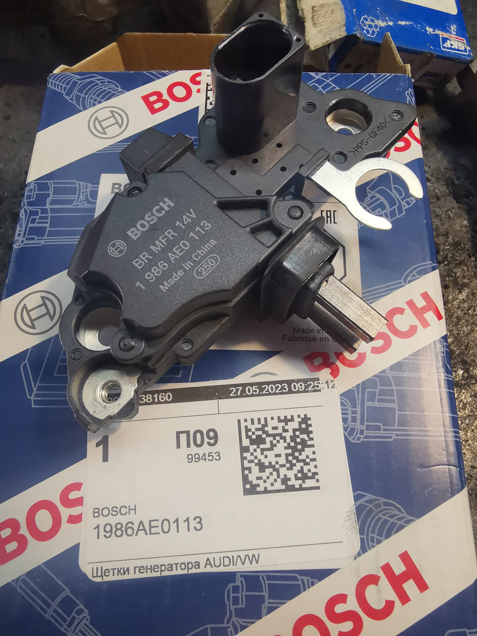 1986AE0113 Регулятор напряжения генератора BOSCH | Запчасти на DRIVE2
